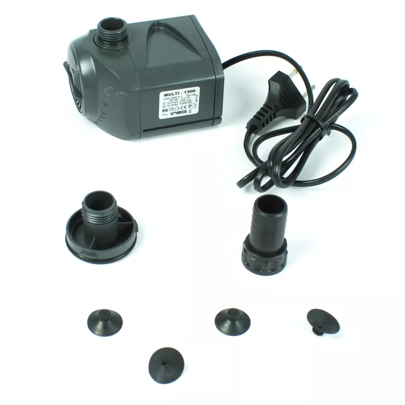 Fountain pump Sicce Multi 1300 with earth connection