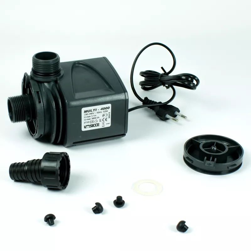 Fountain pump Sicce Multi 4000 with earth connection