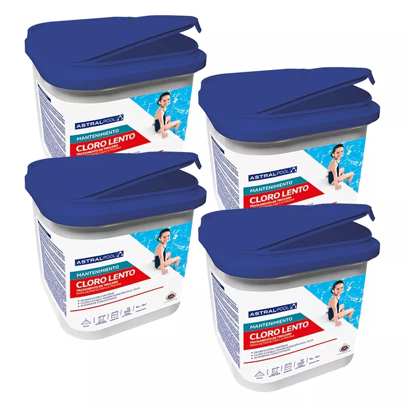 Trichlor powder Astralpool in 5 kg - Pack of 4 containers